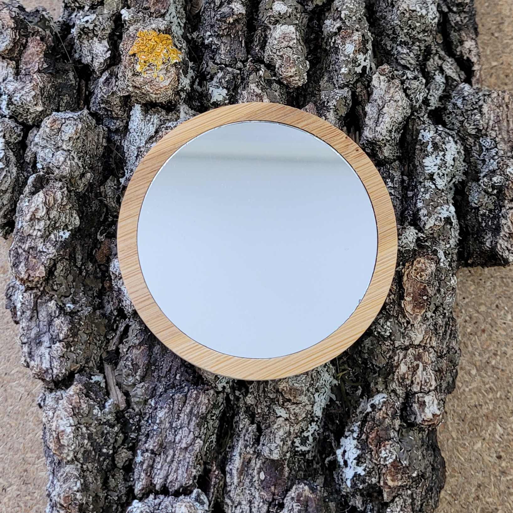 Espejo bolso grabado La mejor madrina - Las Cosas de Gina